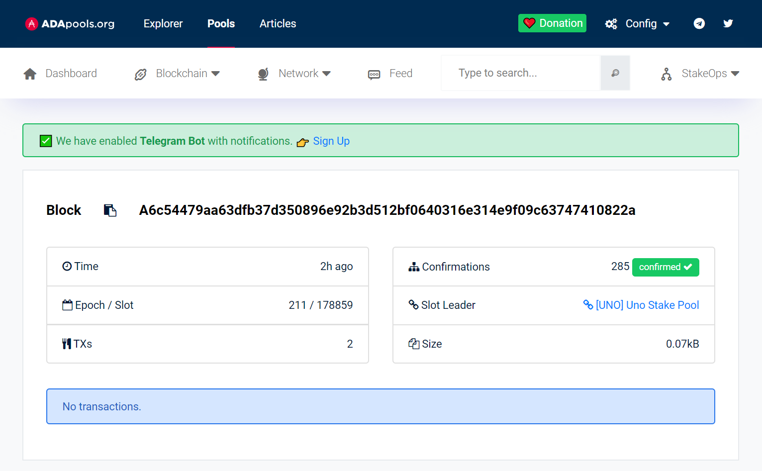 Blog – Uno Stake Pool